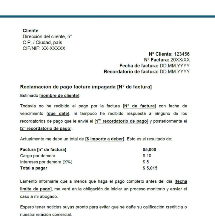 Formato De Carta De Compromiso De Pago 2023 Formatos De Cartas