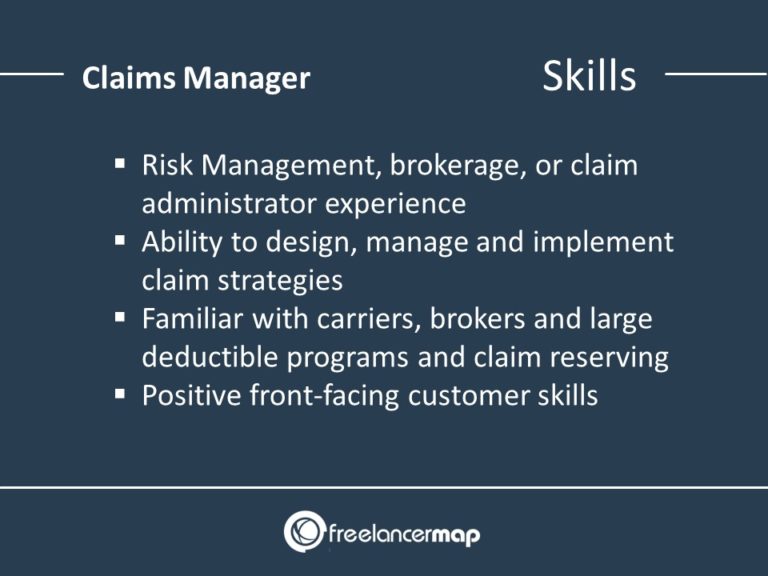 What does a Claims Manager do? - Career Insights & Job Profile