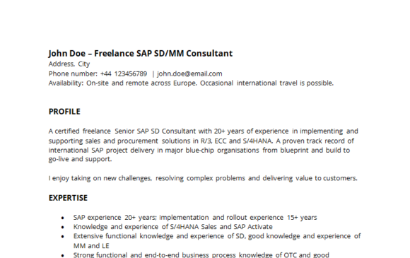 How to List Freelance Work on Resume - Tips & Examples