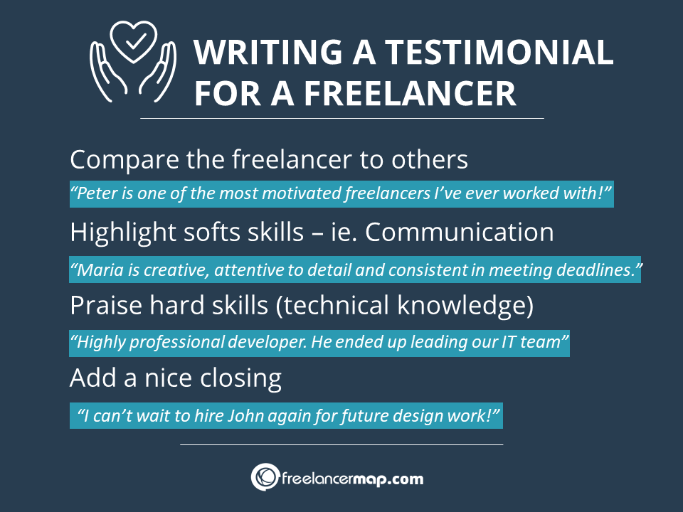 How To Write A Testimonial For A Freelancer Tips Examples