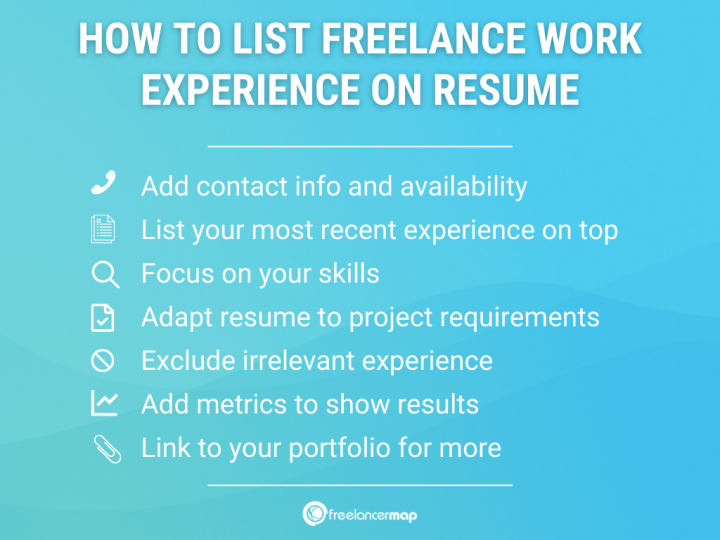How to List Freelance Work on Resume - Tips & Examples