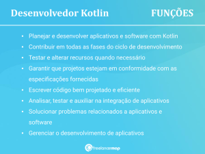 O que faz um desenvolvedor kotlin? | Perfis profissionais em TI