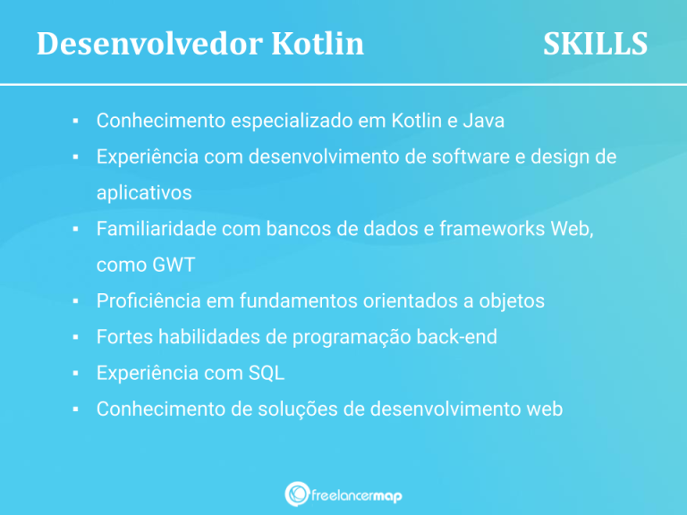 O que faz um desenvolvedor kotlin? | Perfis profissionais em TI