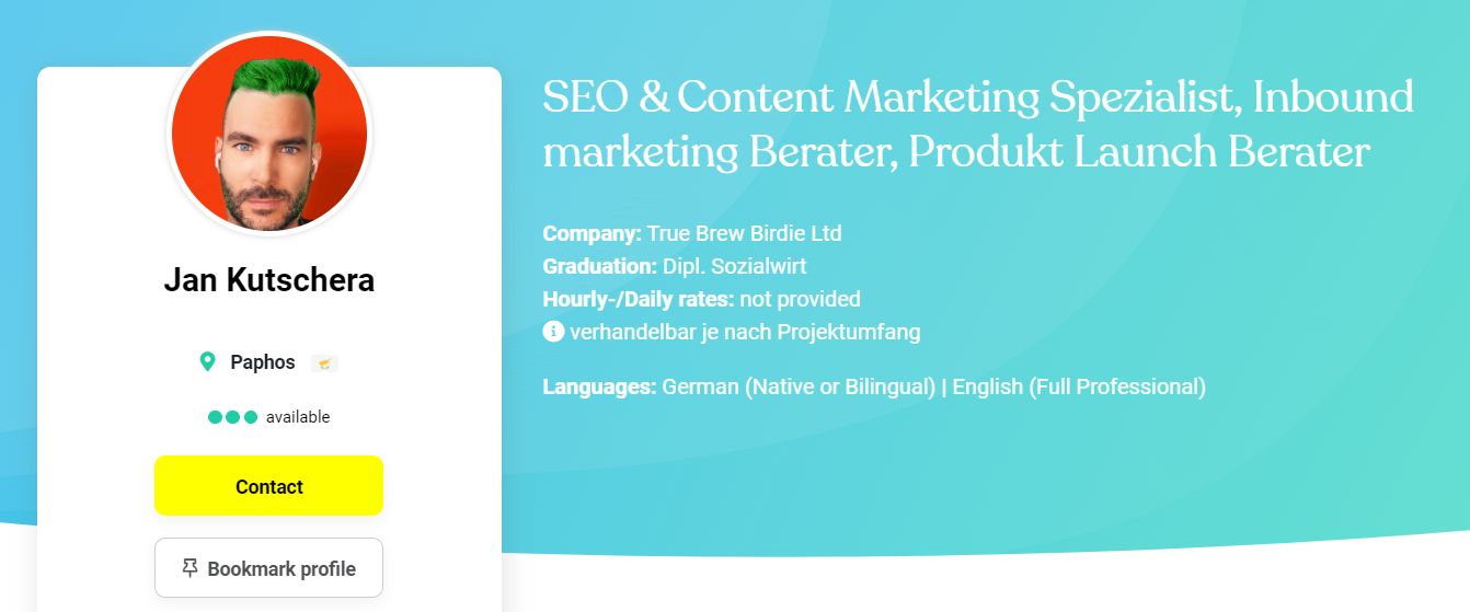 Foto profesional de perfil: Consejos y Ejemplos para Freelancers