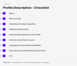 Freelance BIO: Your Freelance Profile Description + Examples