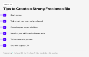 Freelance BIO: Your Freelance Profile Description + Examples