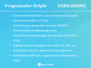 ¿Qué hace un programador Delphi? | Perfiles IT | Software