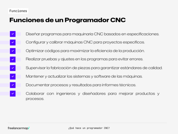 ¿Qué hace un Programador CNC? | freelancermap