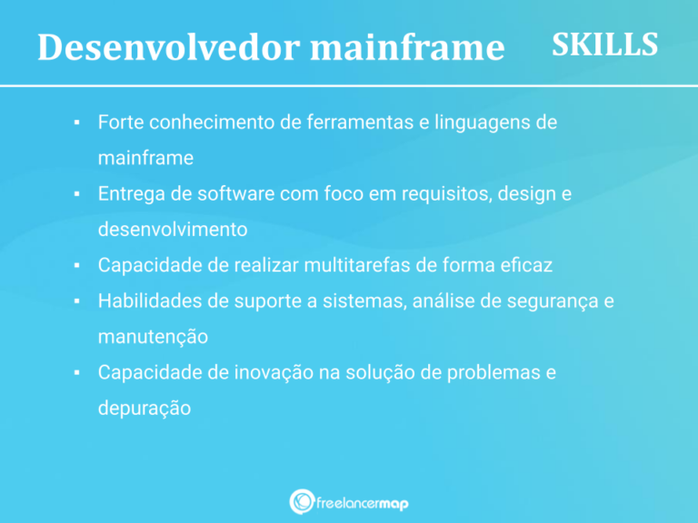 O que faz um desenvolvedor mainframe? | Perfis profissionais em TI