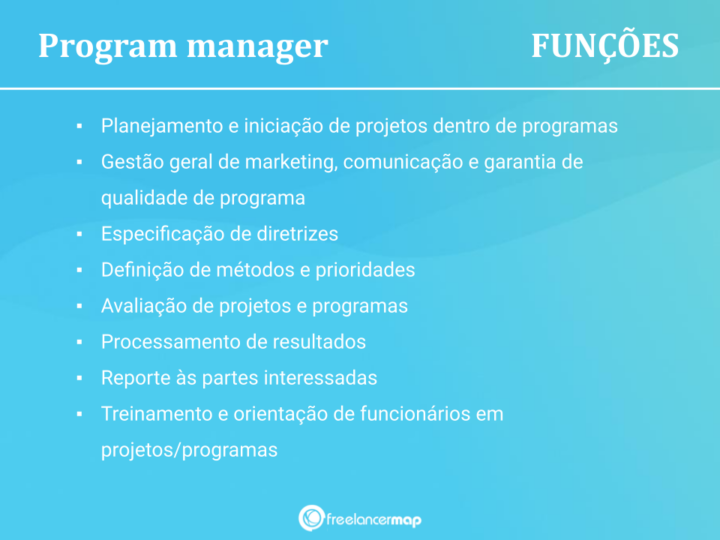 O que faz um program manager? | Perfis profissionais em TI