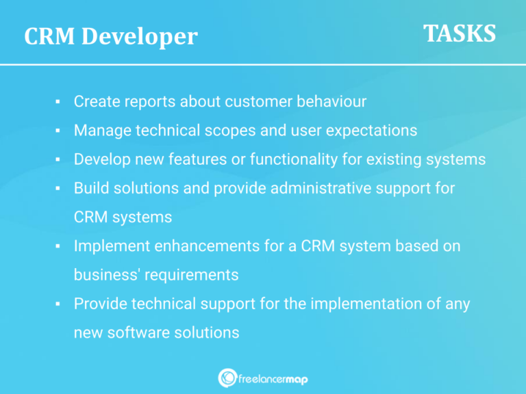 What Does A CRM Developer Do? | IT profiles | Careers