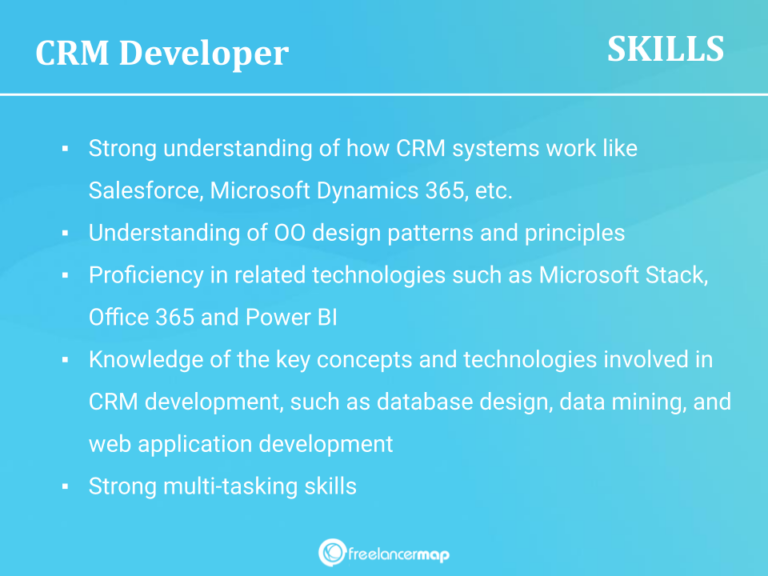 What Does A CRM Developer Do? | IT profiles | Careers