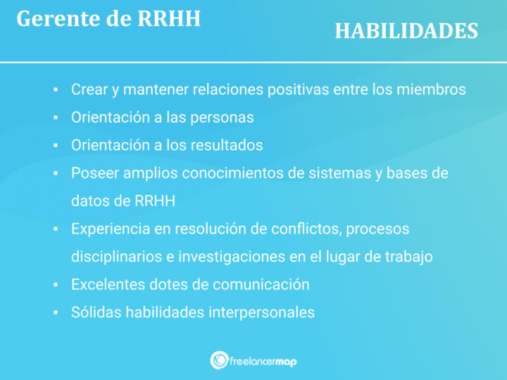 ¿Qué hace un Gerente de Recursos Humanos?