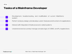 What does a Mainframe Developer do? | Career Insights and Job Profile