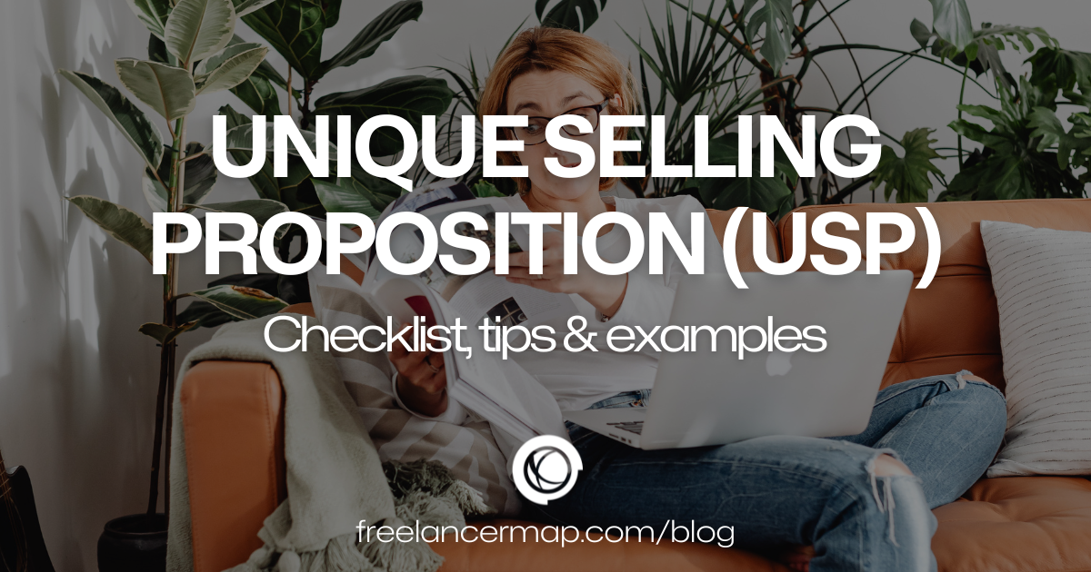 Unique Selling Proposition (USP) for Freelancers - Checklist, Tips ...